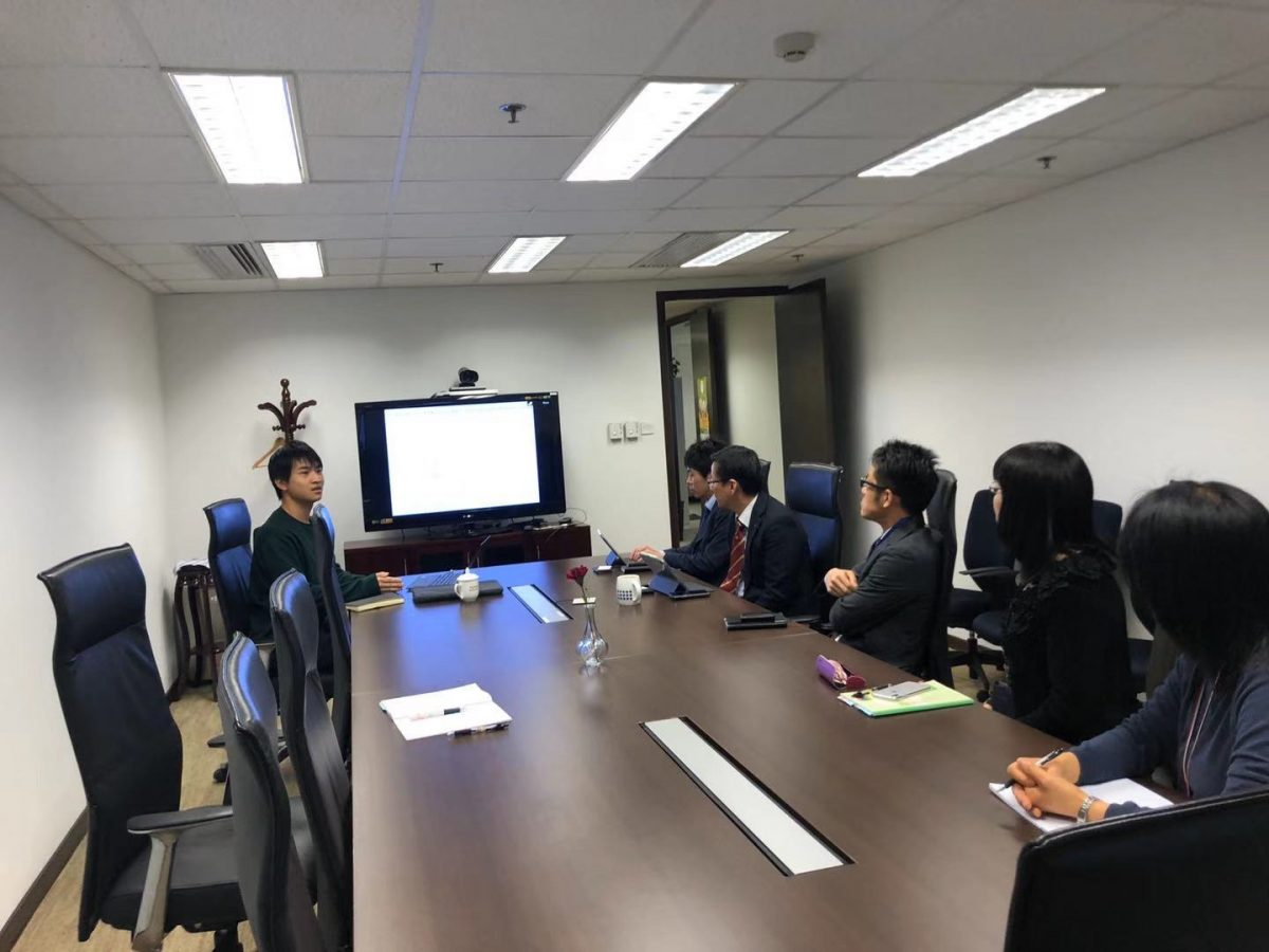 早稲田大学PEP育成プログラム｜文部科学省 卓越大学院プログラム｜Company Visit at TEPCO Beijing Office